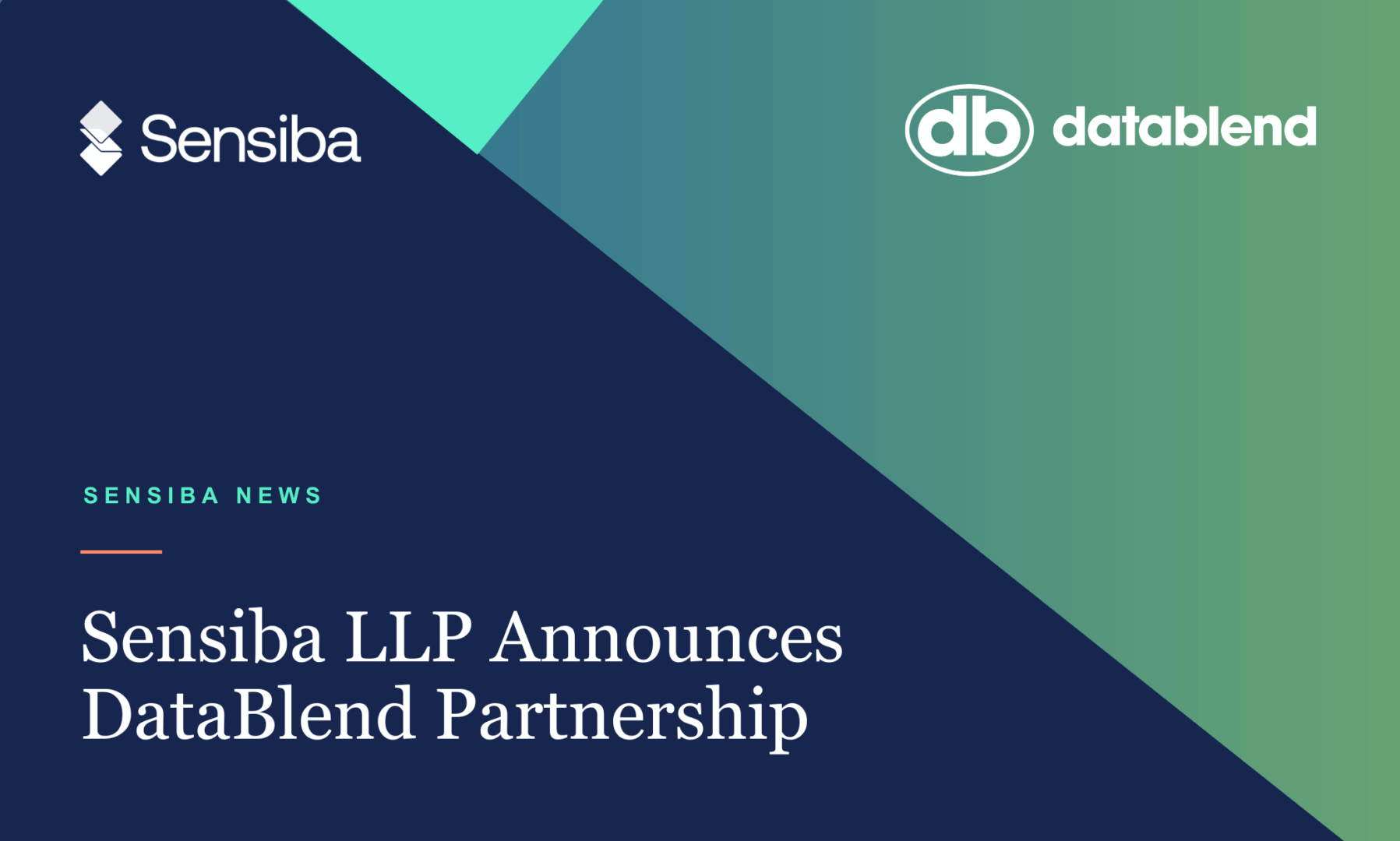 Sensiba LLP Announces DataBlend Partnership - Sensiba